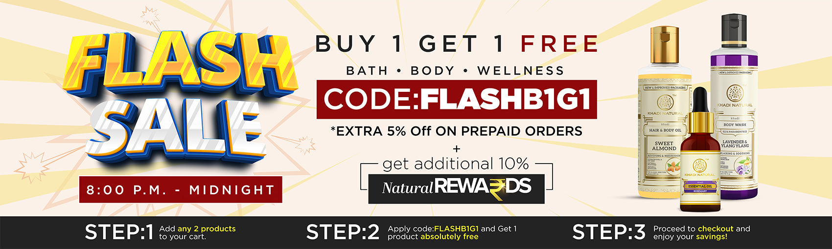 Flash Care Sale