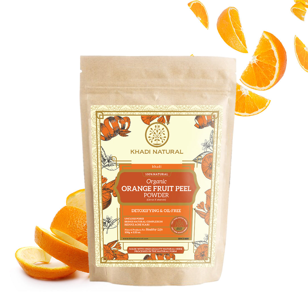 Organic Orange Peel Powder - 100% Natural | Buy Organic Orange Peel Powder